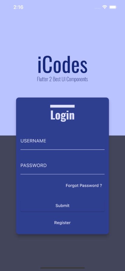iCodes UI - Flutter by IndoCodes | CodeCanyon